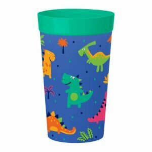 Стакан детский Динозавры, 380 мл, пластик