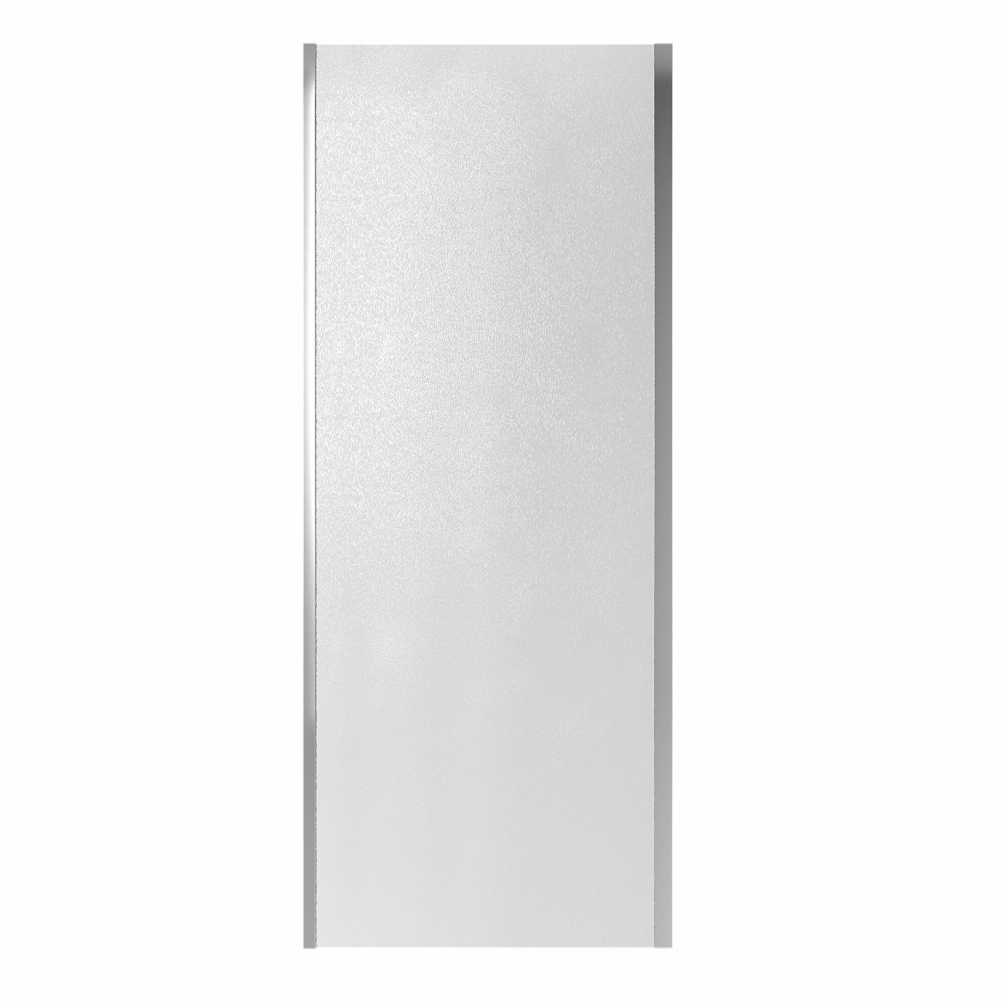 Боковая стенка Niagara Nova NG-CH80-34 (80х195) хром, стекло шиншилла,1 место