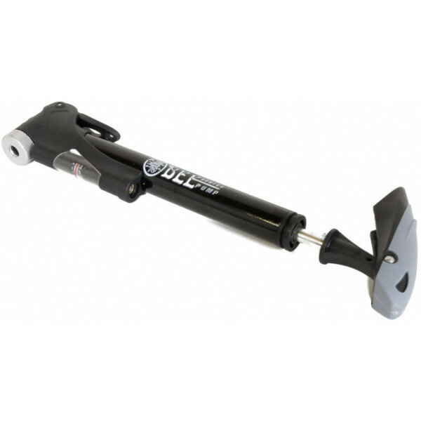 Насос BEE PUMP ручной, под ниппель AV/FV, с манометром, Т-ручка, 21x270мм, алюминий, черный