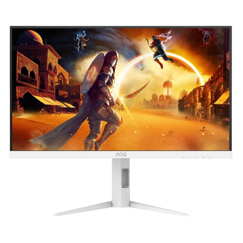 Монитор LCD AOC 27" Q27G4/WS белый IPS 2560x1440 200Hz 0.3ms 1200:1 450cd HDMI DisplayPort