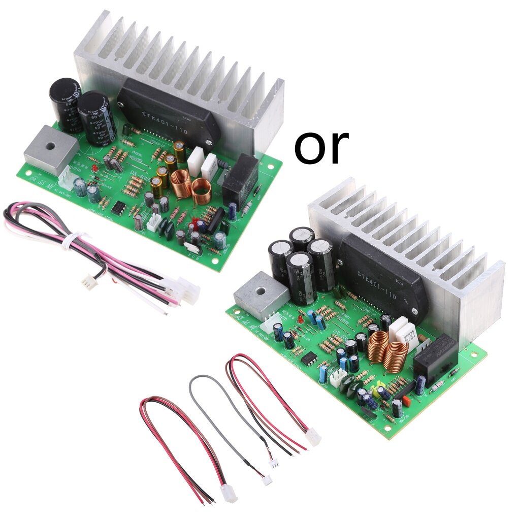 Плата стереоусилителя высокой мощности, комплект аудиоусилителя STK401