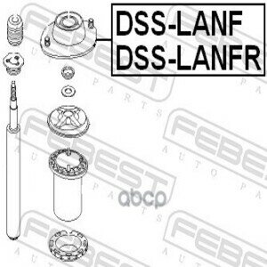Опора переднего амортизатора правая Febest арт. dss-lanfr