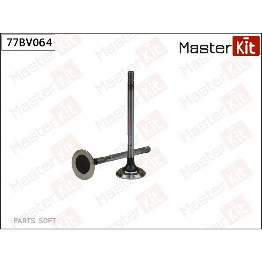 MASTERKIT 77BV064 Клапан выпускной Форд/форт/Ford FOCUS/MONDEO II/TRANSIT CONNECT 1.8/2,0 16V