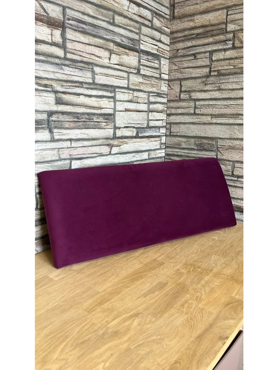 Сидушка на банкетку, обувницу, Студия кованой мебели Нива, размер 70х28 см, цвет сливовый