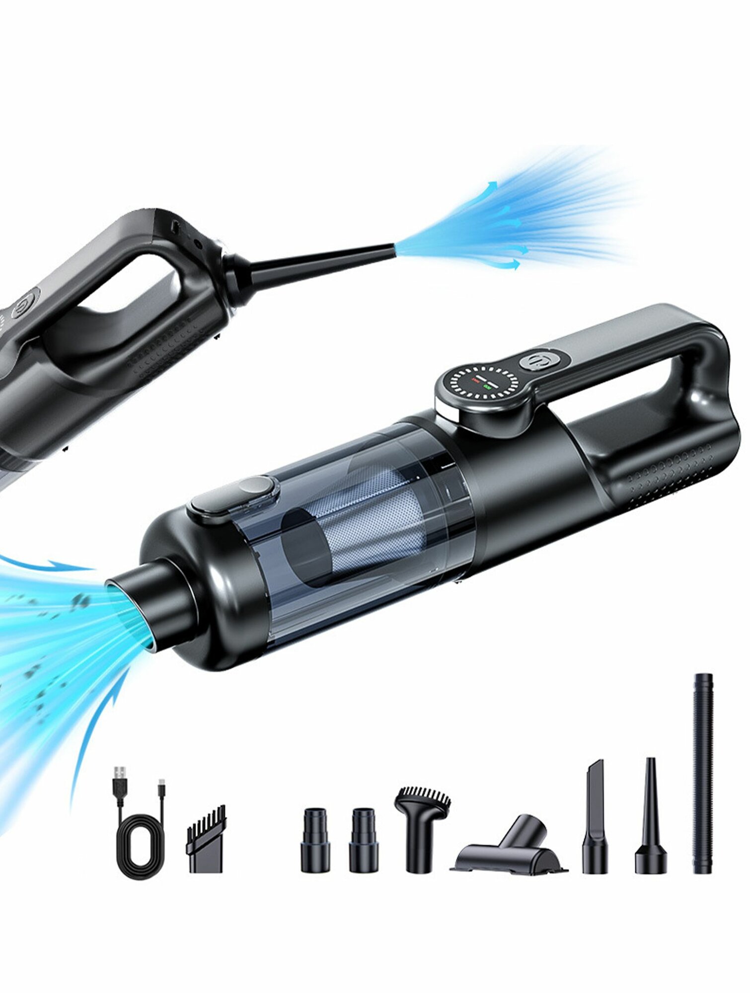 Беспроводной пылесос для авто