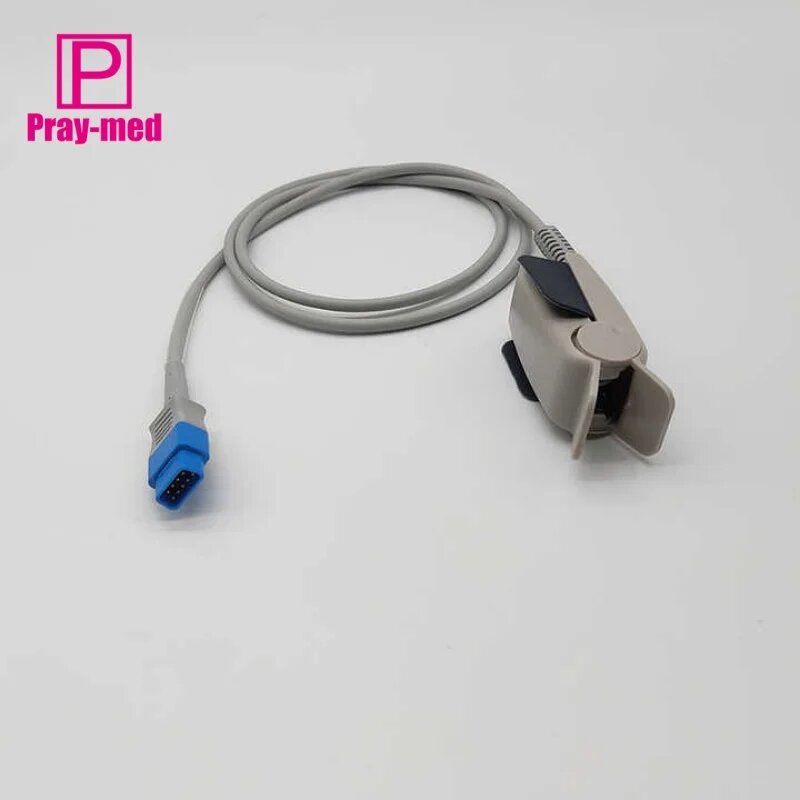 Datex Ohmeda датчик SpO2 TruSignal, серый, 0,9 м adult soft