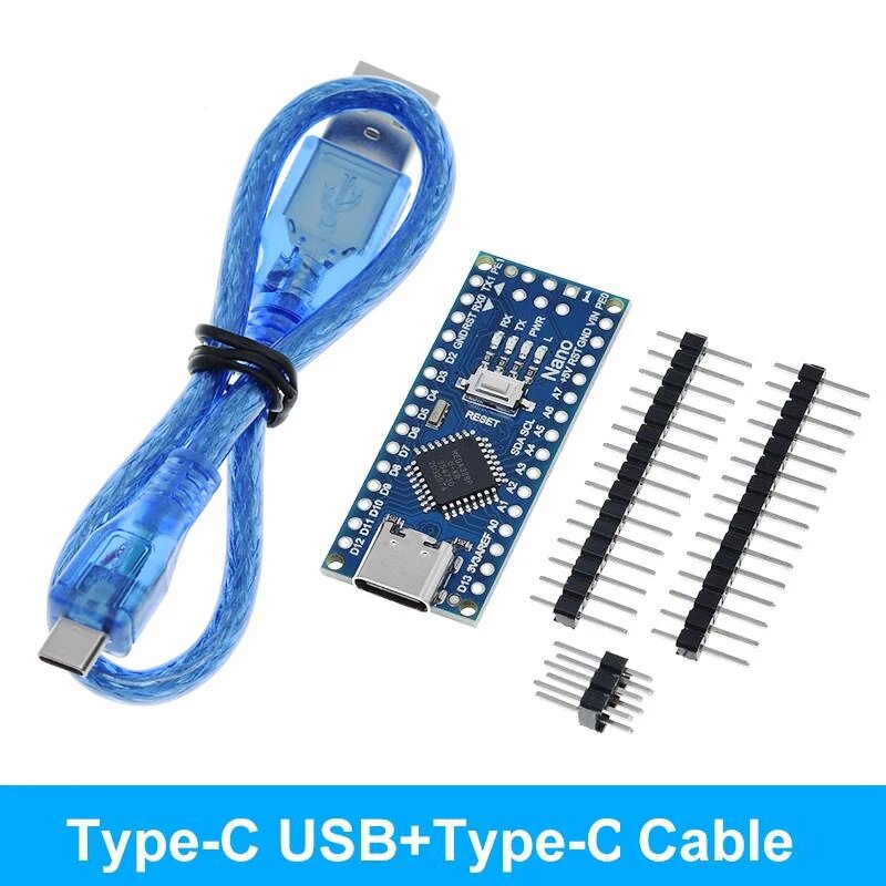 TZT Nano 3.0 контроллер для Arduino Type-C USB-Cable