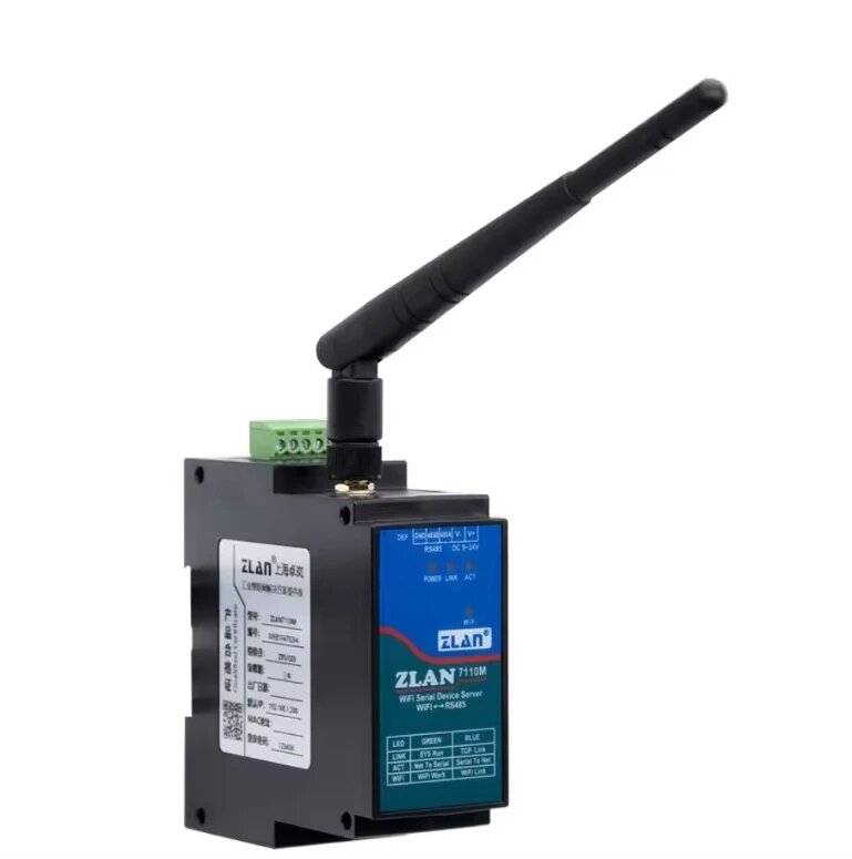 Преобразователь RS485 в Wi-Fi ZLAN 7110М, Цвет: kit1