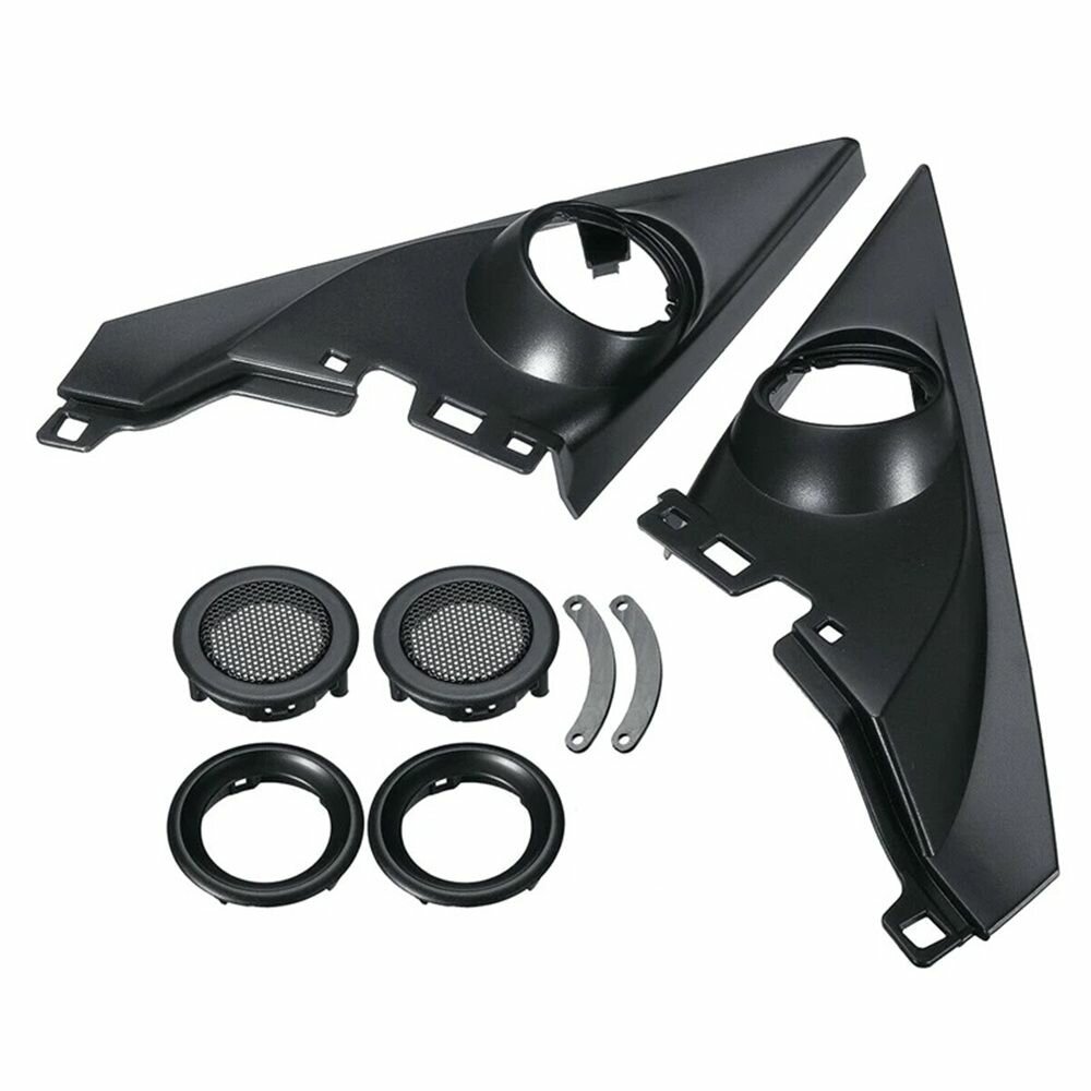 2шт 1.5 "Комплекты Отделки Передней Панели Твитеров для Honda Civic 10th 2016-19
