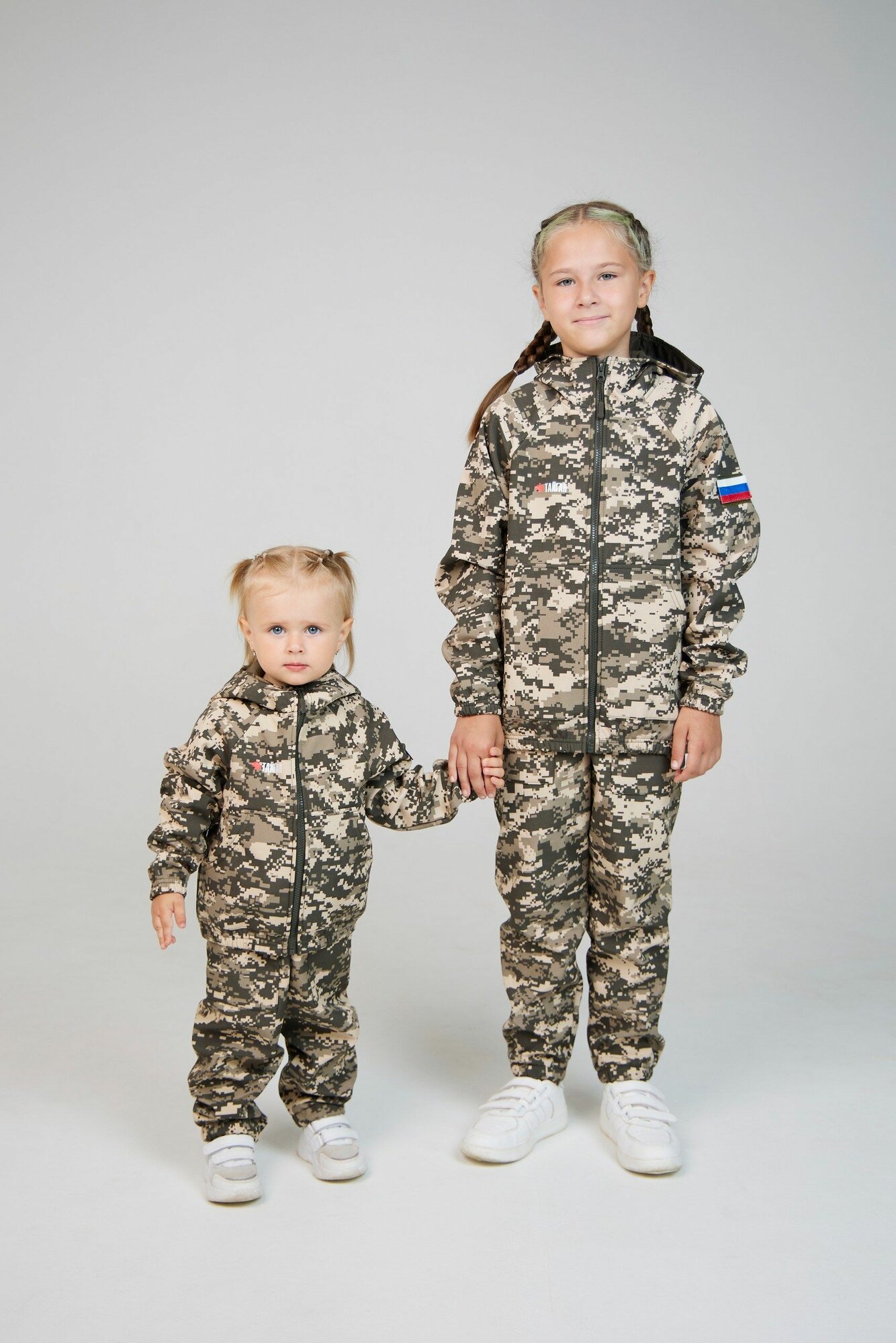 Детский демисезонный камуфляжный костюм "скаут"