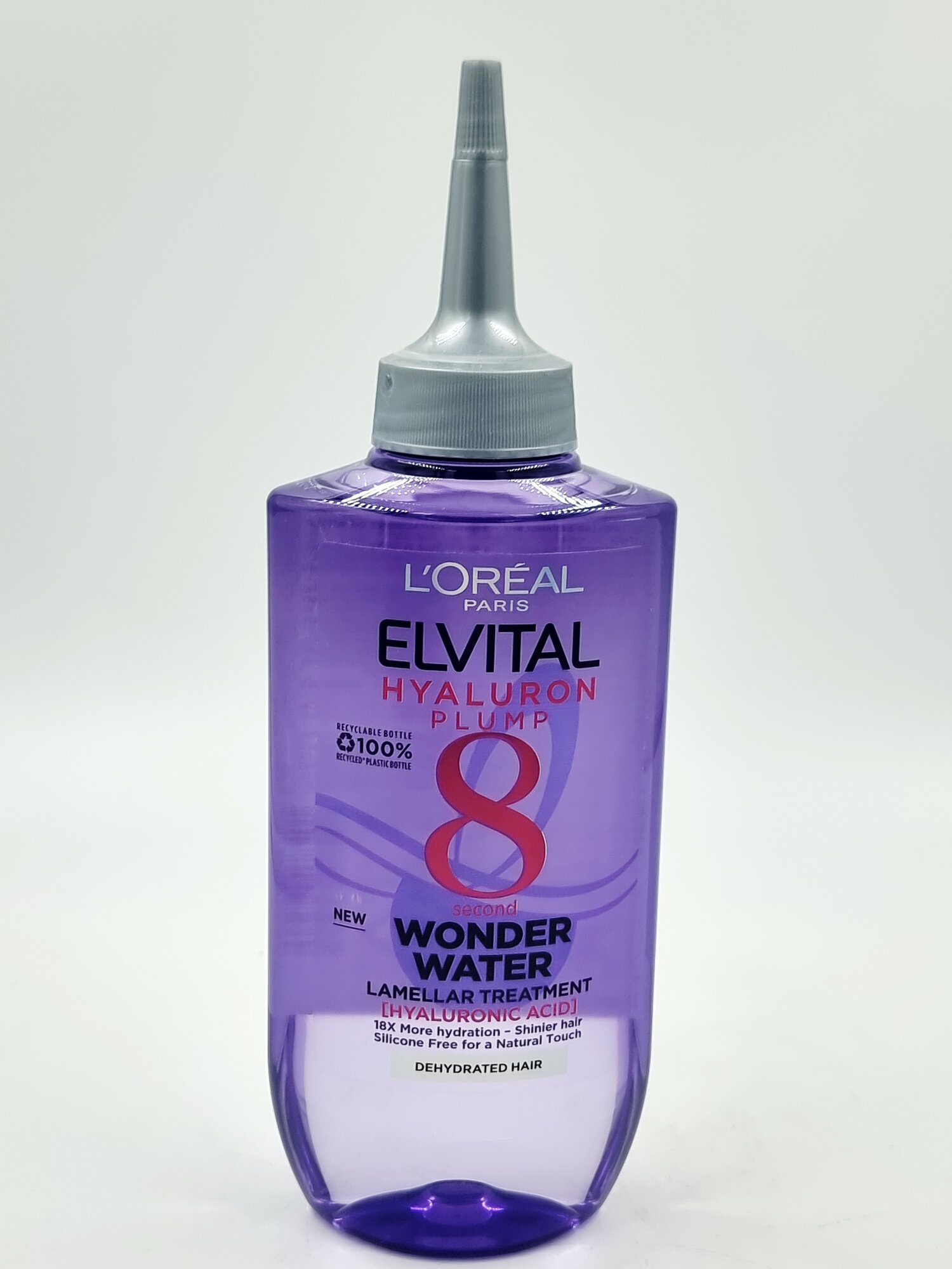Кондиционер L'Oreal для окрашенных волос ламинирующий Hyalruon Plump 8 Second Wonder Water 200 мл (Франция)