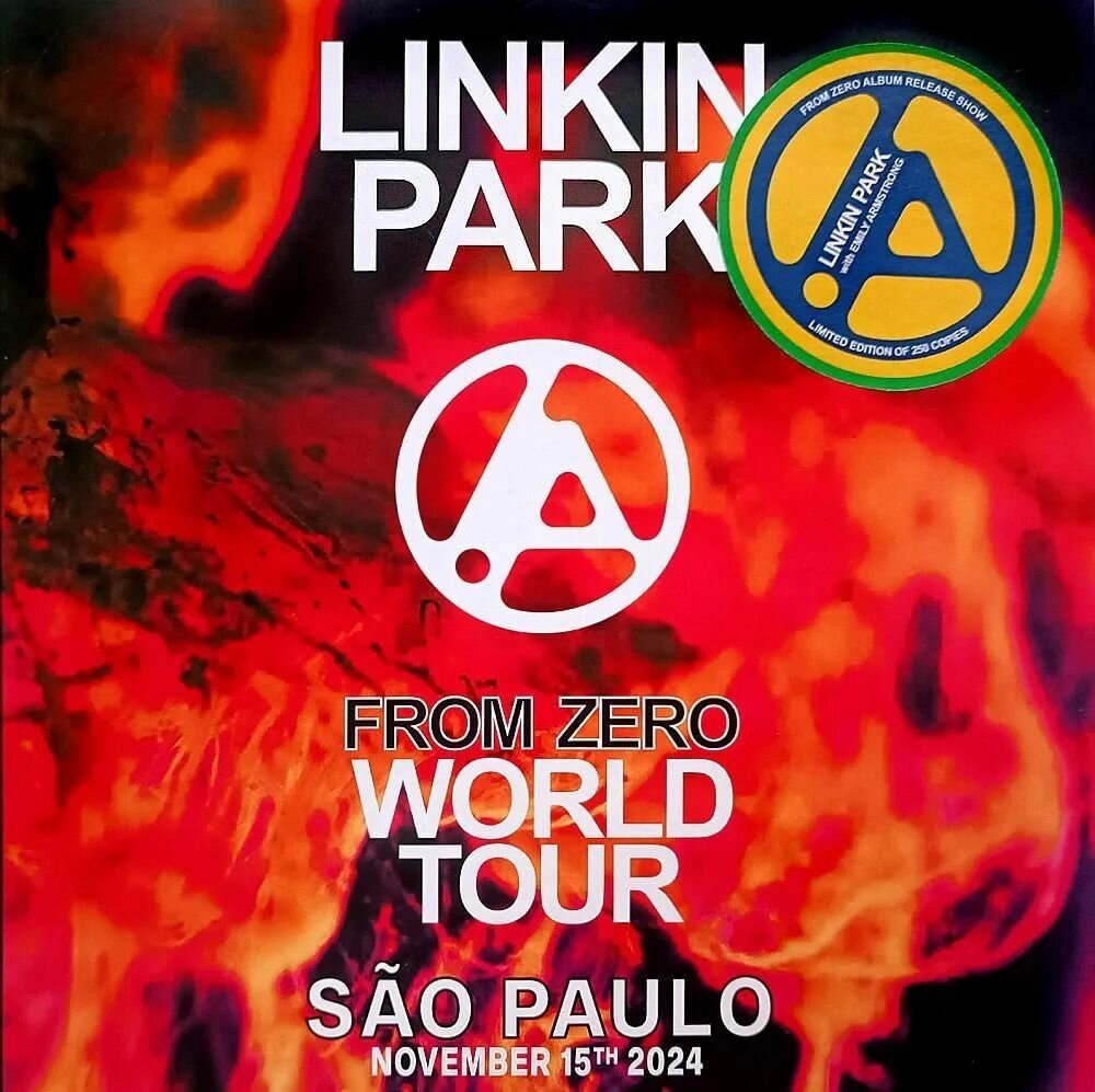 LINKIN PARK Live In Sao Paulo 2024 From Zero World Tour 2CD set (компакт диск)