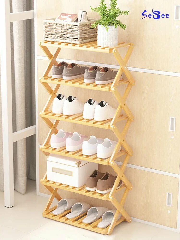 IKEA Обувница, Бамбук, 50х25х110 см