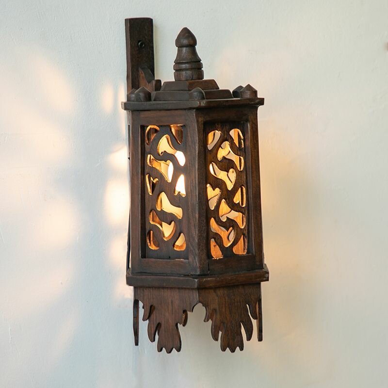 Аутентичные настенные светильники в тайском стиле – Уникальное и художественное освещение