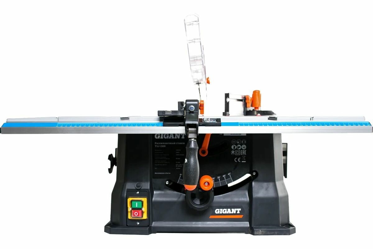 Распиловочный станок Gigant TSJ-1500, мощность 1500 Вт, глубина пропила 80/55 мм