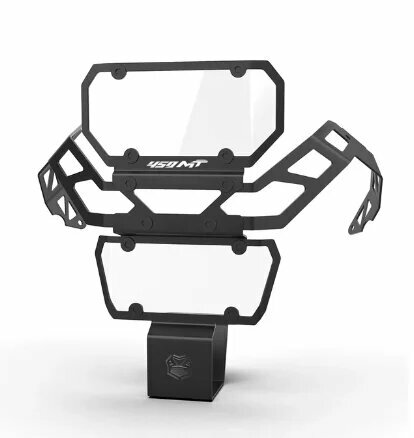 Защитная крышка передней фары для CFMOTO 450MT CF MOTO 450 MT 2024 MT Черный, Black 450MT