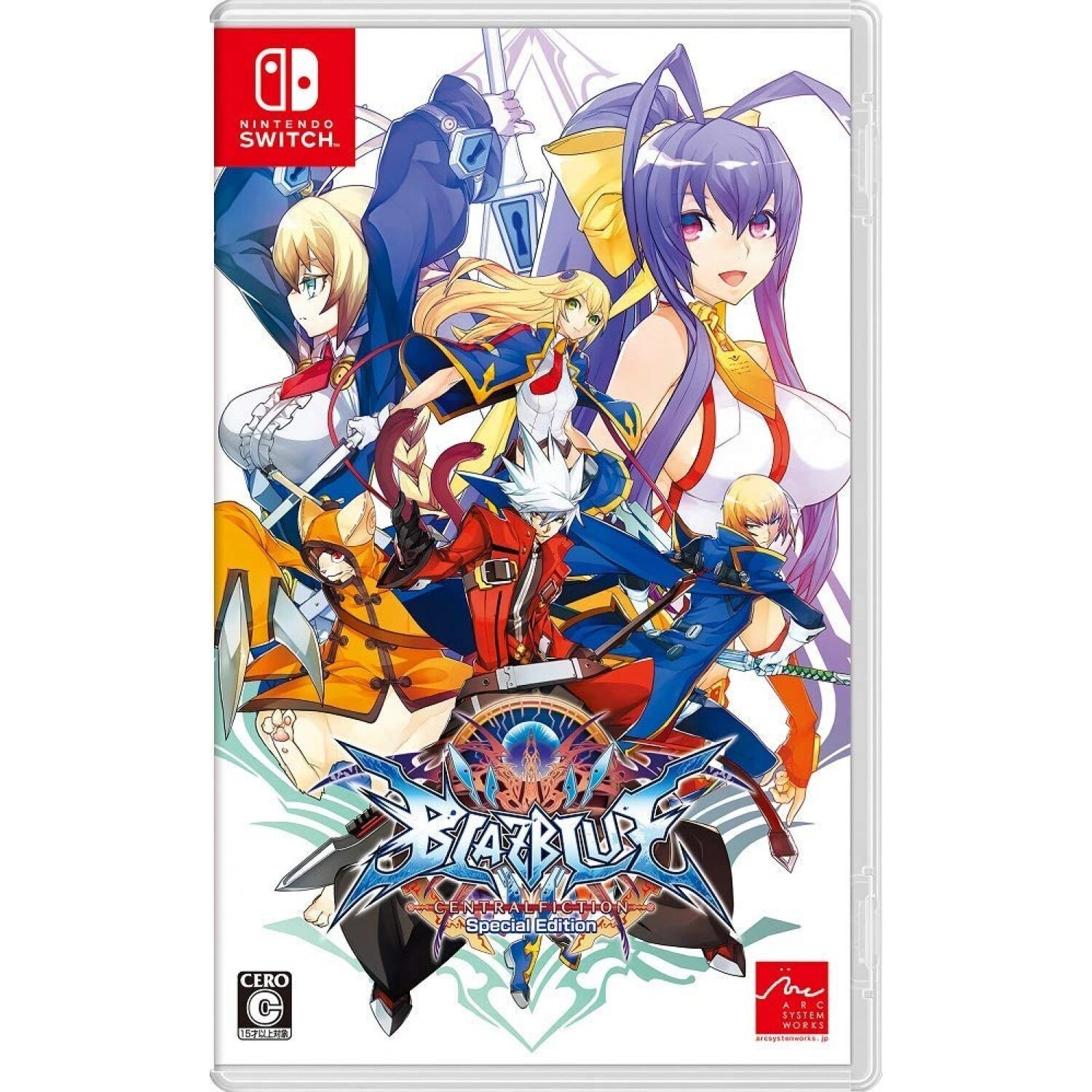 Игра Blazblue Central Fiction (Limited Run) Switch Картридж на Nintendo Switch Английская версия
