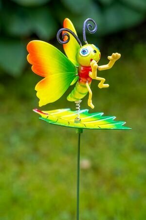 Садовый штекер бабочка омиде, металл, пластик, 69 см, Koopman International 557000920-4