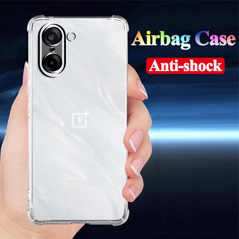 Чехол с воздушной подушкой для OnePlus Nord CE5 5G case OnePlus Nord CE 5 мягкие прозрачные ударопрочные силиконовые чехлы для телефона One Plus Nord CE 5 чехол ван плас норд се 5 чехол на ванплас норд се 5