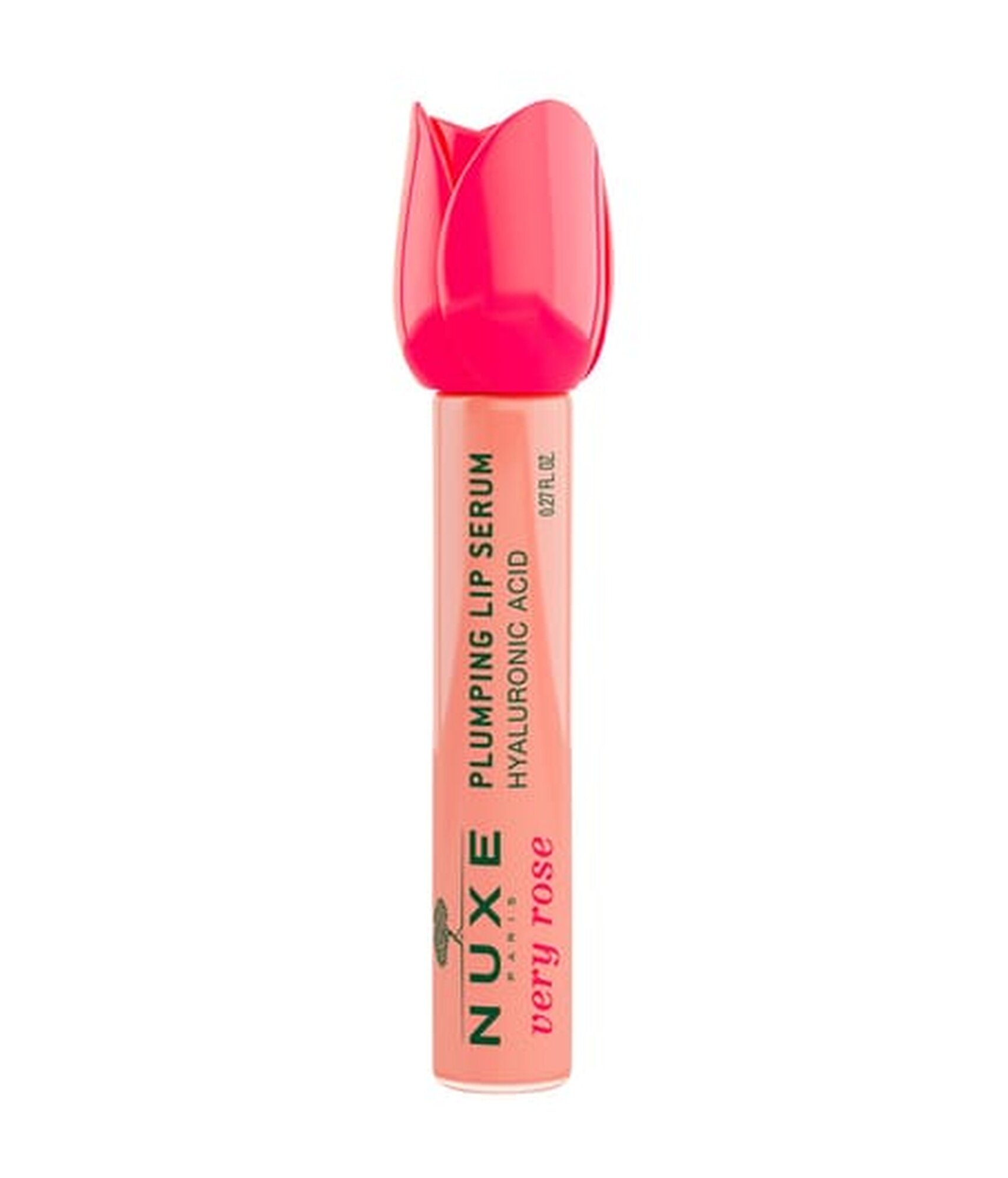 Блеск для губ Nuxe Very Rose, гелевый, с блестками, объем 8 мл