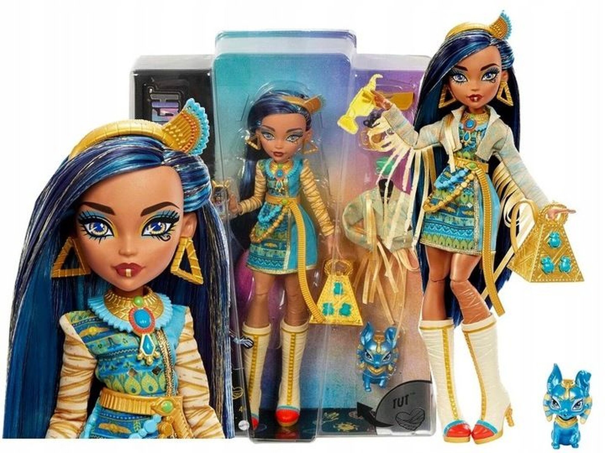 Кукла Mattel Monster High Cleo de Nile Клео де Нил с аксессуарами HHK54