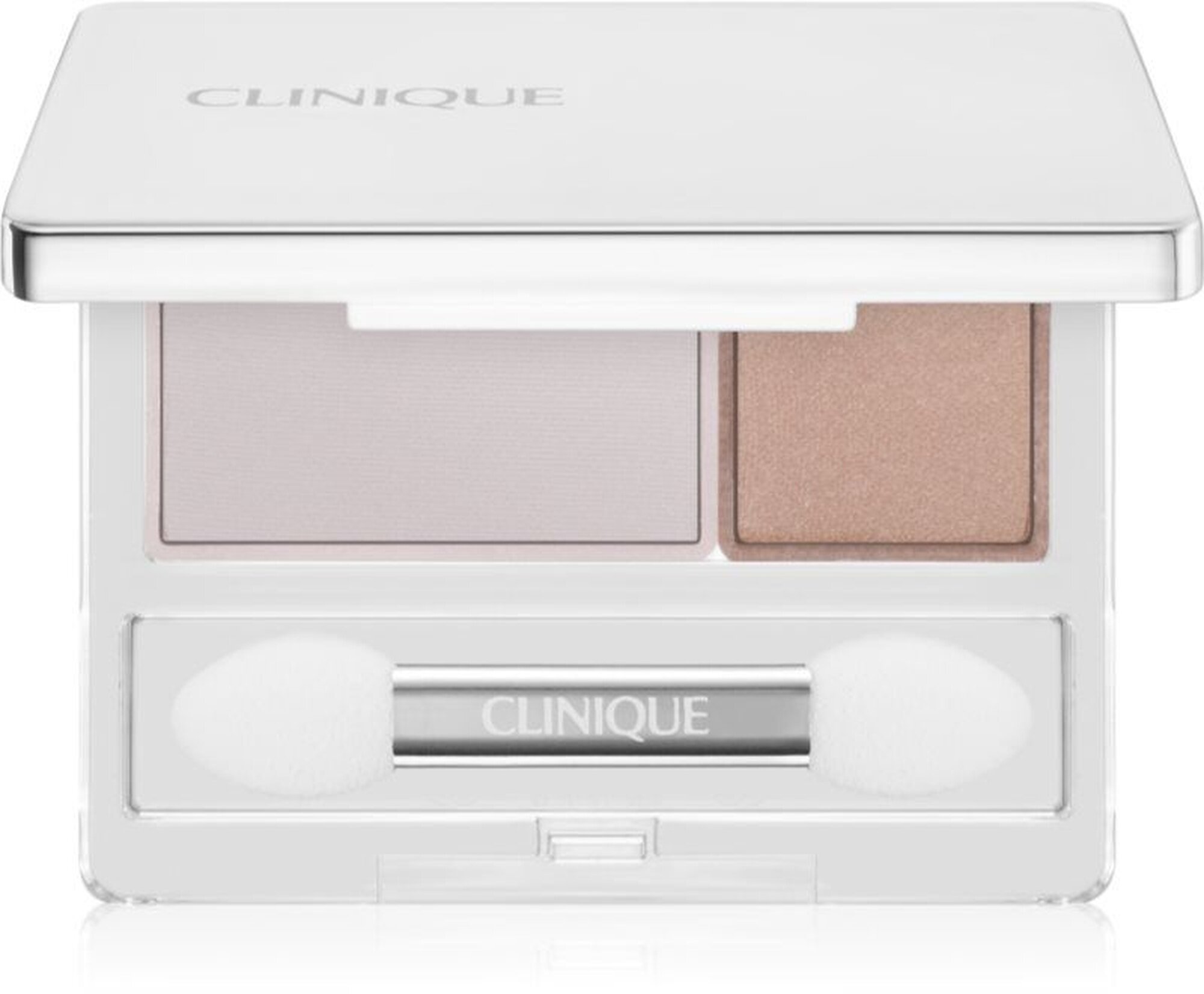 Clinique Двойные тени для век All About Shadow Duo 1.7 г оттенок Seashell Pink/Fawn Satin