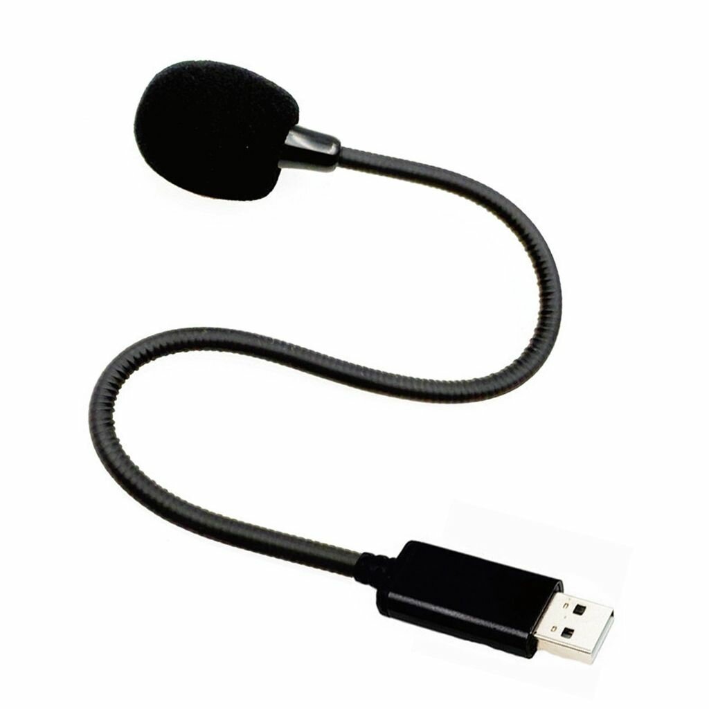 Гибкий микрофон Type C с шумоподавлением, USB A