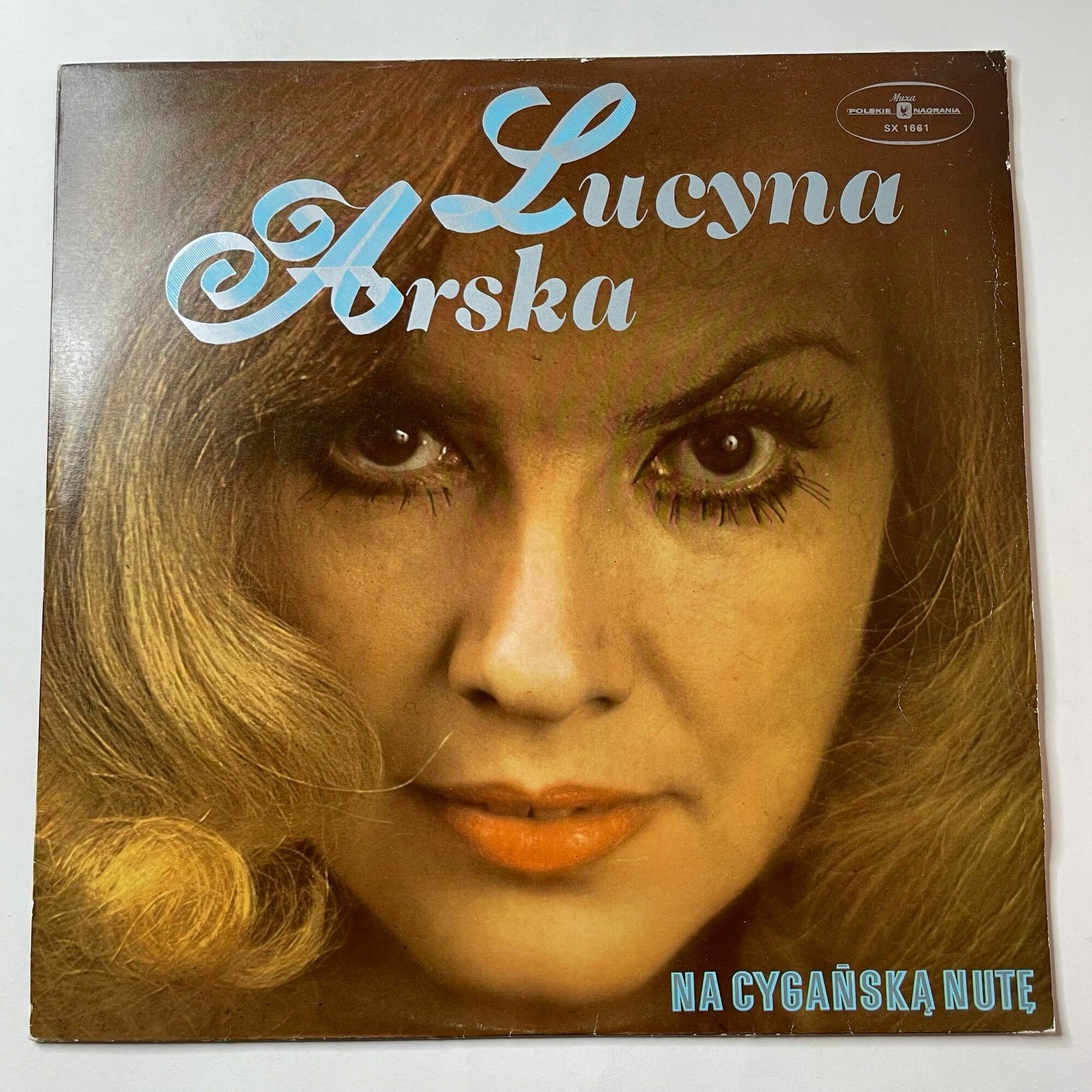 Винтажная виниловая пластинка LP Lucyna Arska Na Cyganska Nute (Польша 1978)