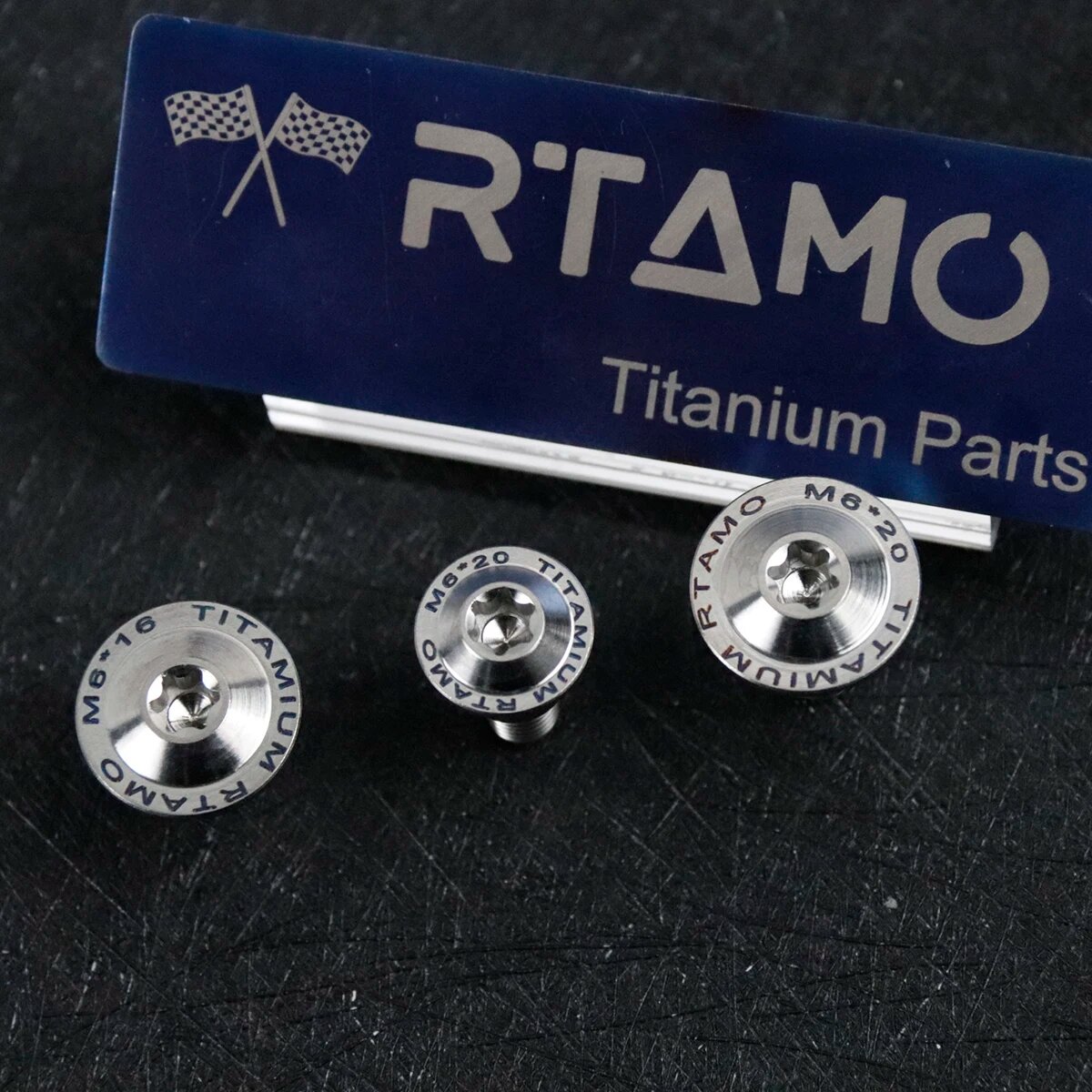 RTAMO Титановые болты для переднего крыла М6 для насоса Brembo MCS Suzuki GSX1000, специальные шаговые болты