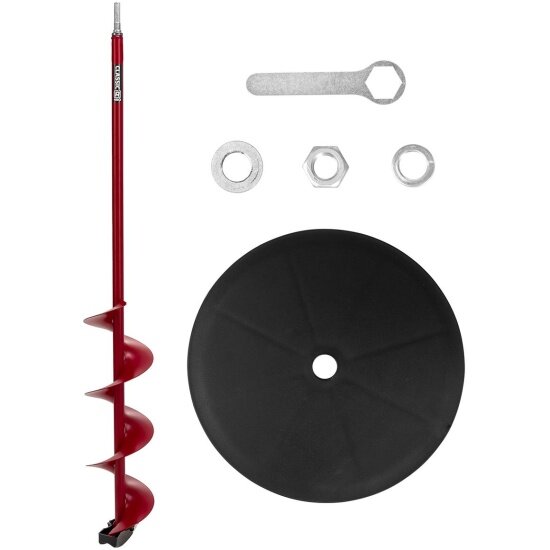 Шнек под шуруповерт Тонар CLASSIC 150R хвостовик адаптера + диск, правое вращение (SCD-150R)