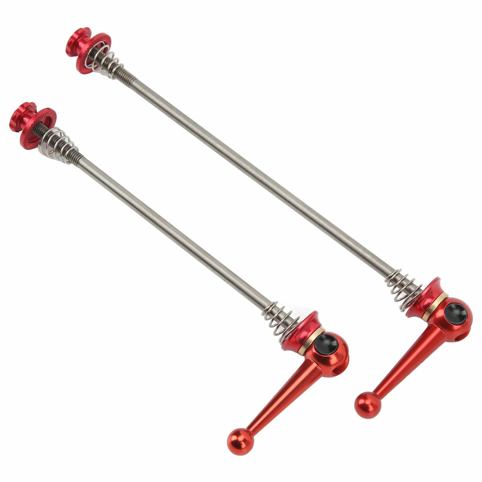 Алюминиевый эксцентрик для велосипедного колеса, 2-компонентные быстросъемные стержни для горных и шоссейных велосипедов, титановый сплав, красный