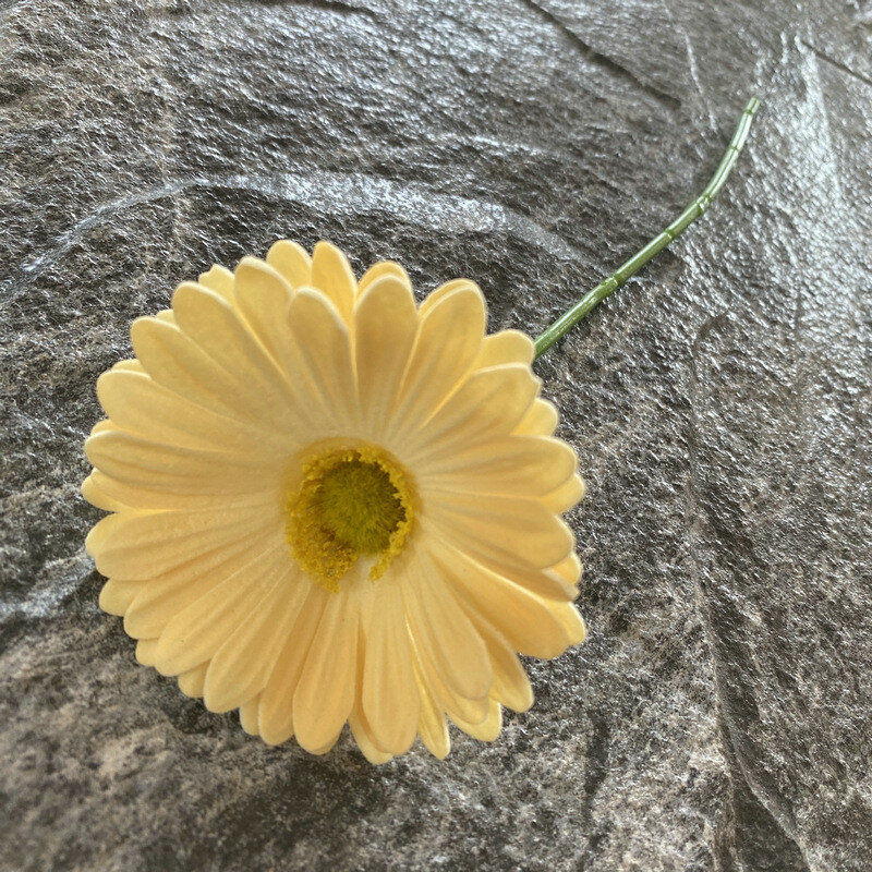 Одинарный стебель пу гербера цветок для свадьбы вечеринки домашнего офиса украшение стиль 27