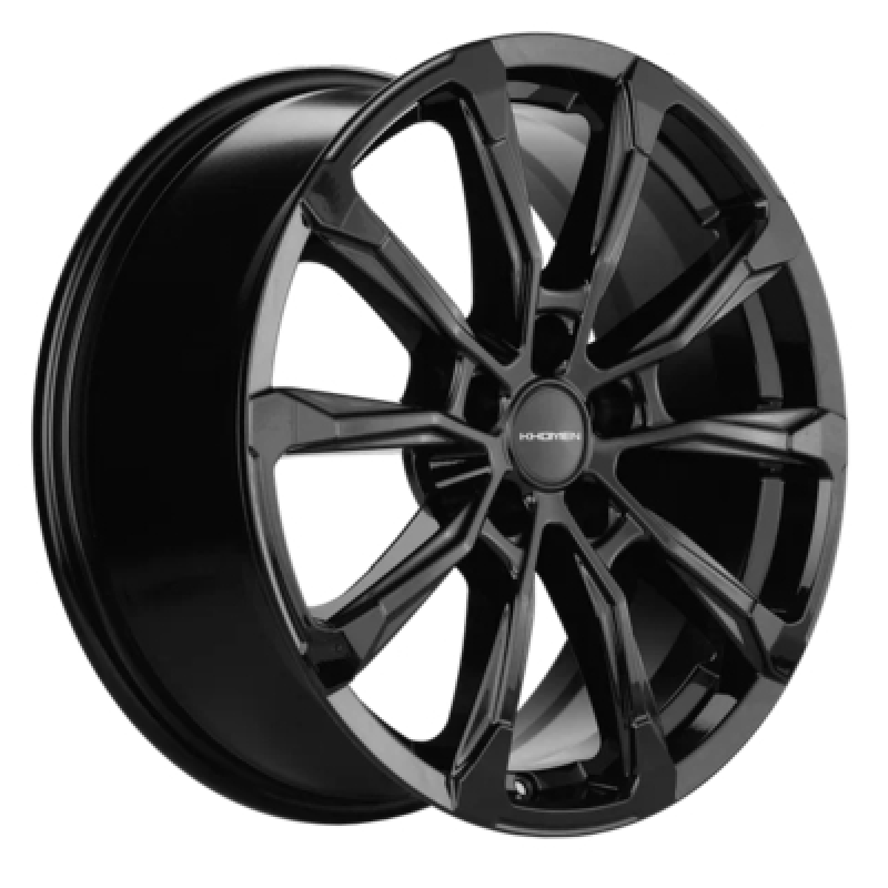 Диск колесный Khomen Wheels KHW1808 (Jac-Москвич 3) 7,5x18 5x108 Dia54.1 ET40 цвет Black