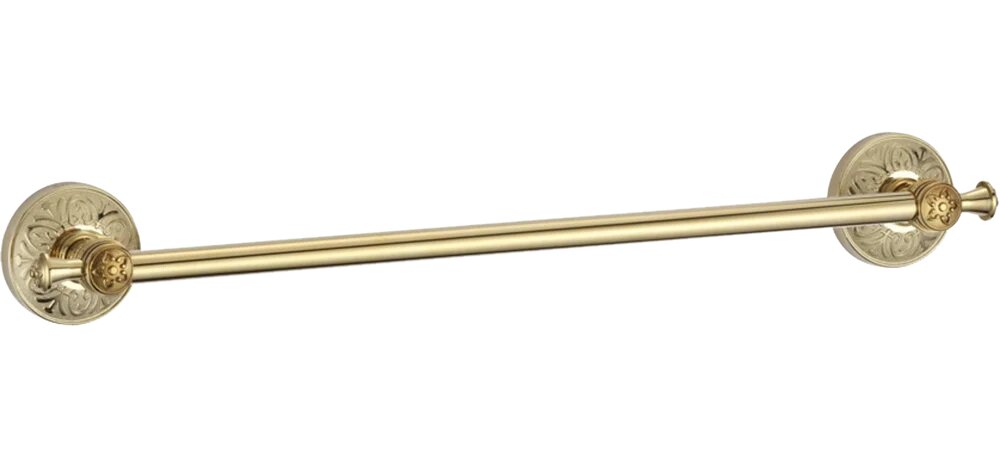 Держатель для полотенец Savol 58 b S-005824B золотой, глянцевый, латунный, держатель для полотенец в ванную, круглый, в стиле ретро