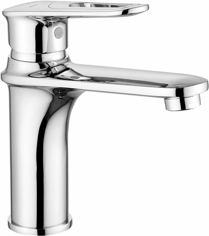 Смеситель для раковины Savol S-600601A хром, глянцевый, кран для ванной в раковину, из латуни, рычажный, с керамическим картриджем