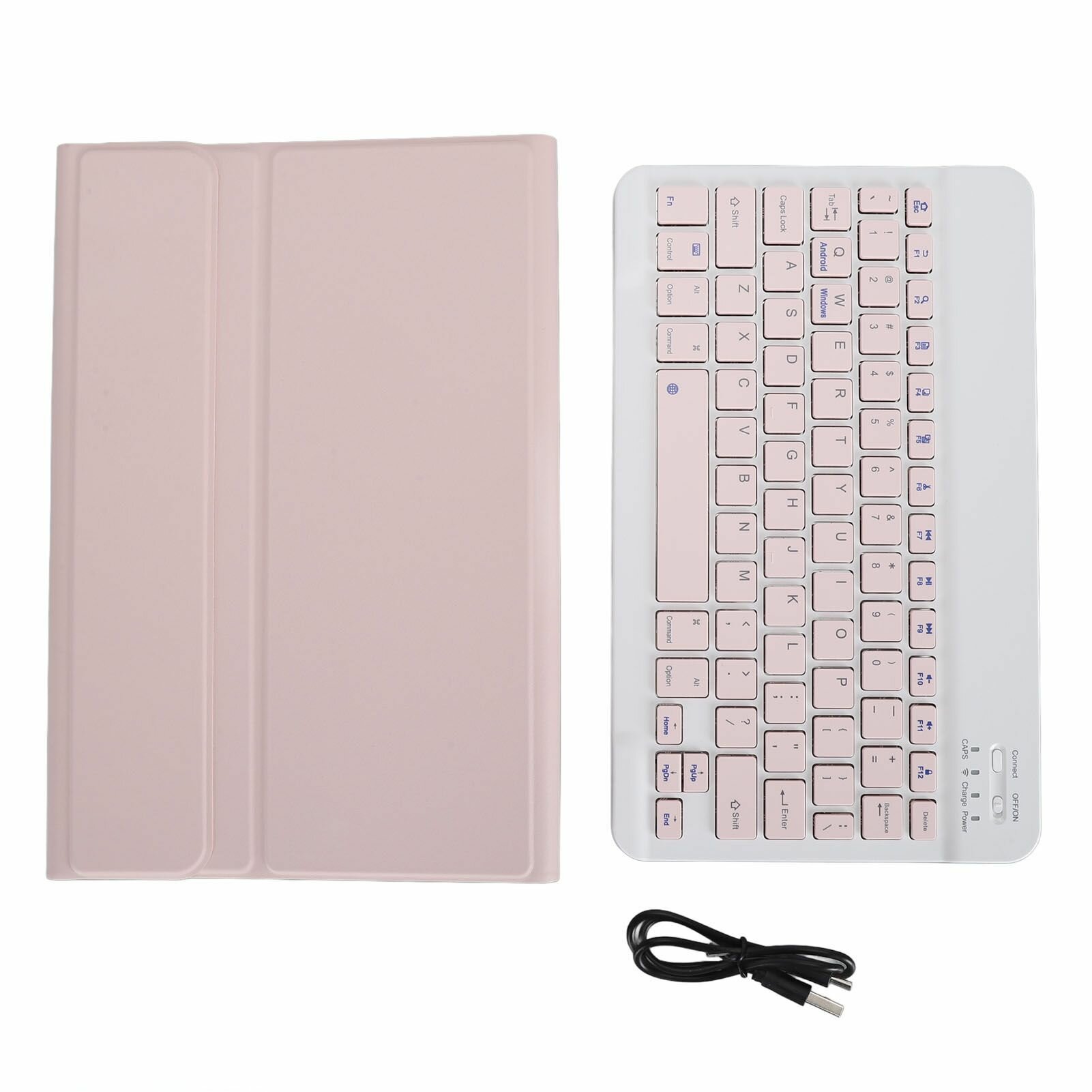 Чехол-клавиатура для Mi Pad 6/6 Pro 11" 2023, магнитная BT, розовый