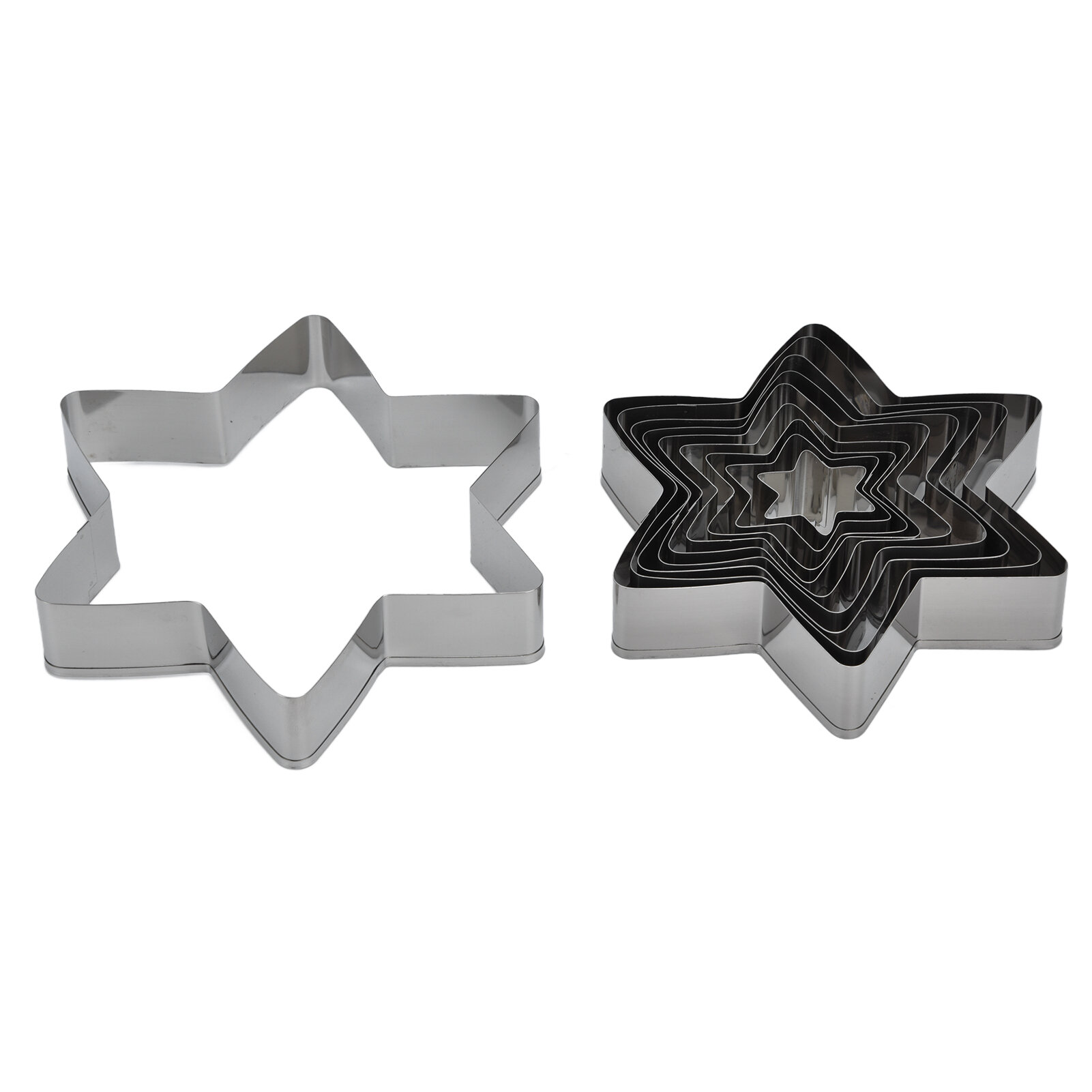 10 шт. Бисквиты из нержавеющей стали из нержавеющей стали.