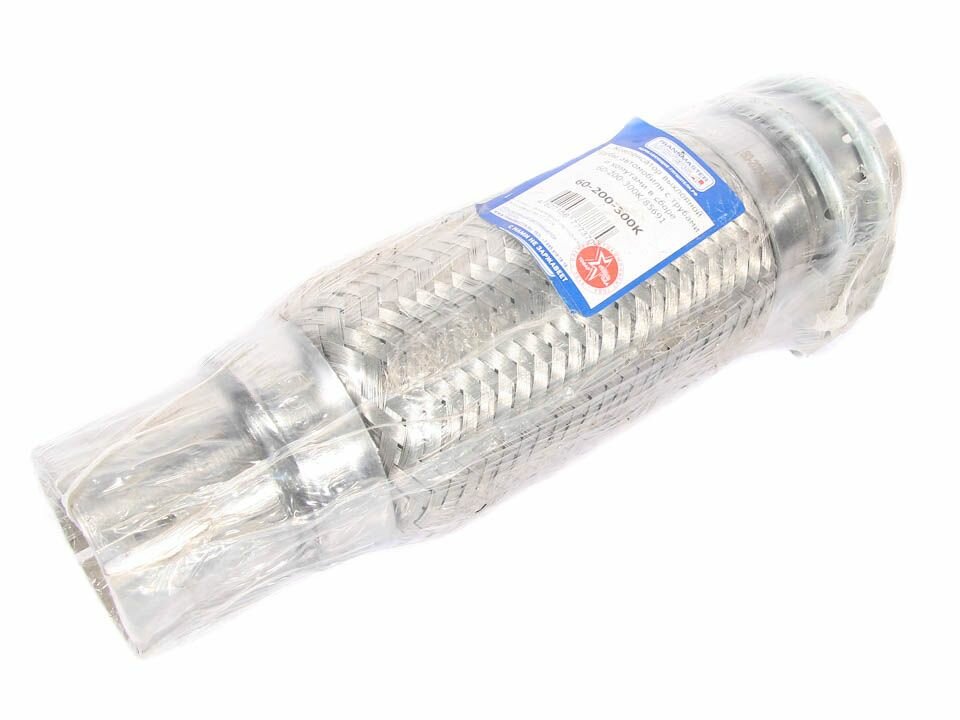 Гофра приемной трубы d 60 200 300 с трубами и хомутами в сборе TRANSMASTER UNIVERSAL 60-200-300K