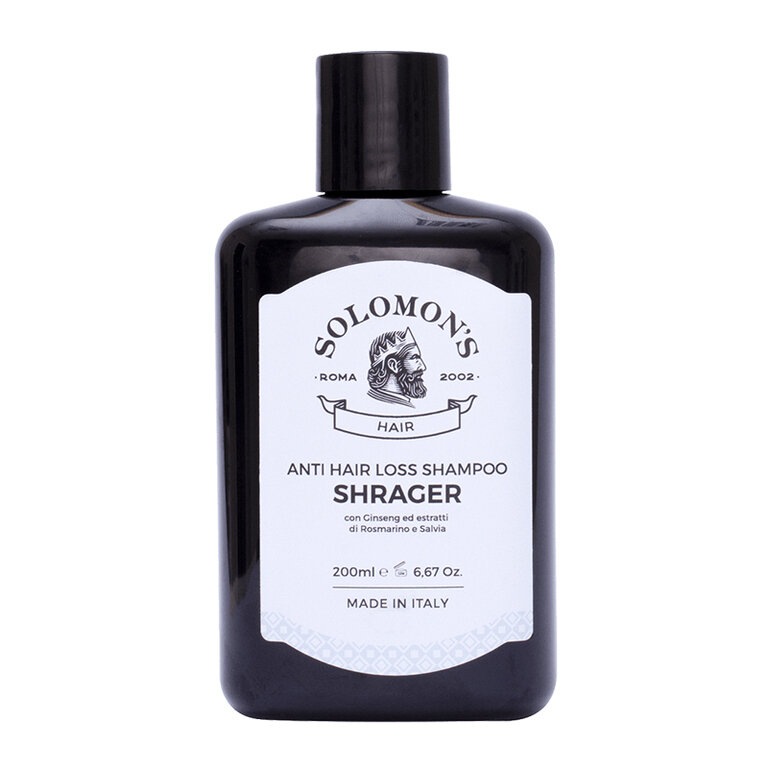 SOLOMON Anti hair loss Shampoo Shrager Шампунь Италия 200 мл