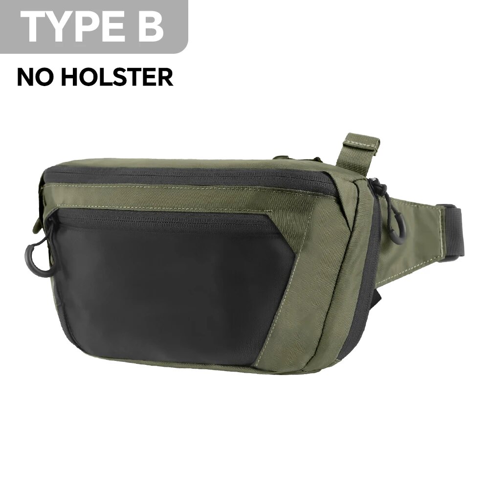 Тактическая поясная сумка Green, Type B, No Holster