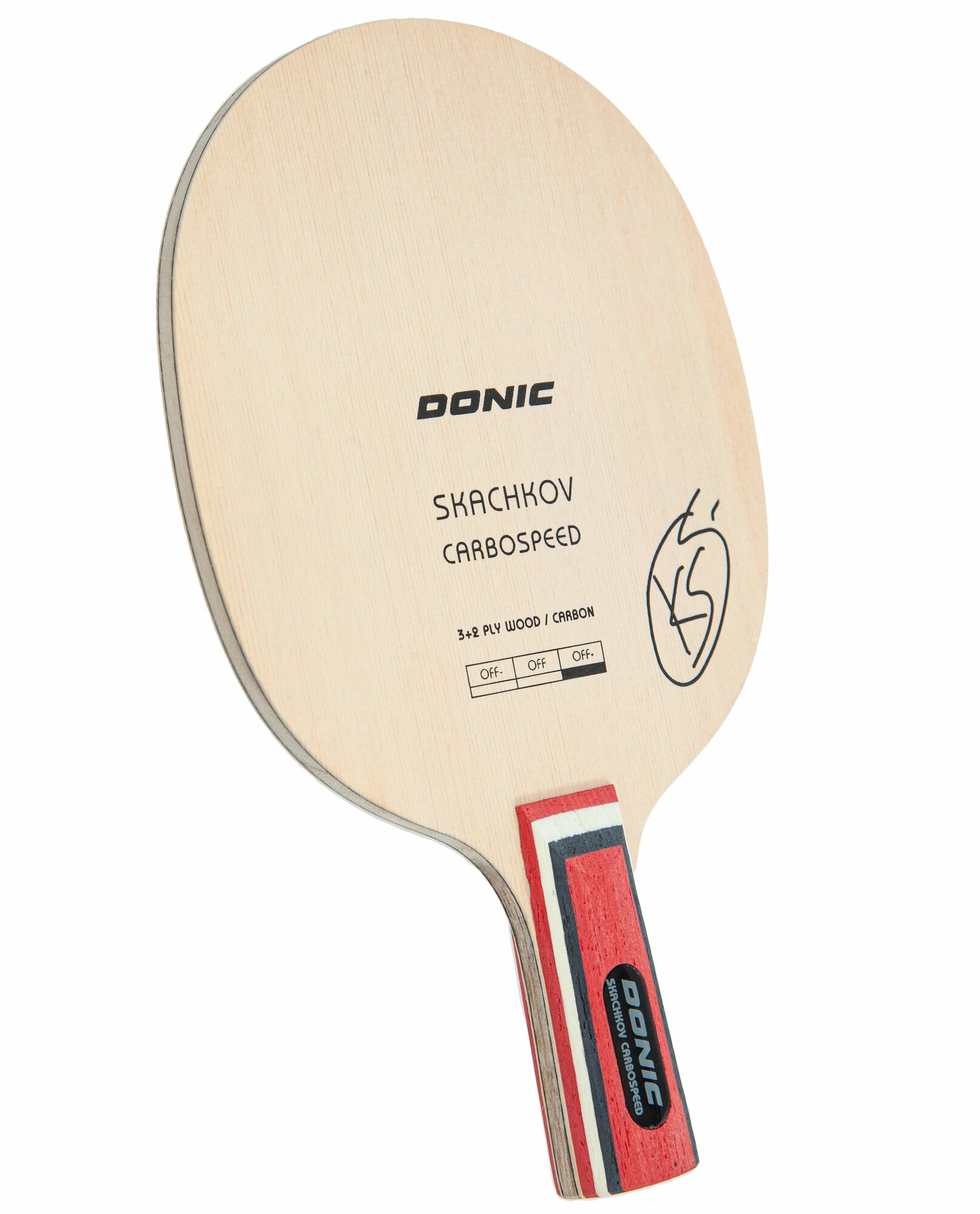 Основание для ракетки настольного тенниса DONIC Skachkov Carbospeed, ручка Ch. Pen
