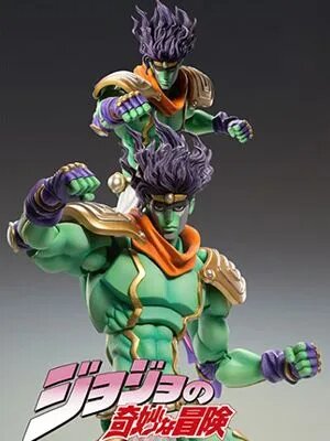 Персонажи аниме Супер подвижный BIG JOJO's Bizarre Adventure: Stardust Crusaders - Platinum Star 25cm