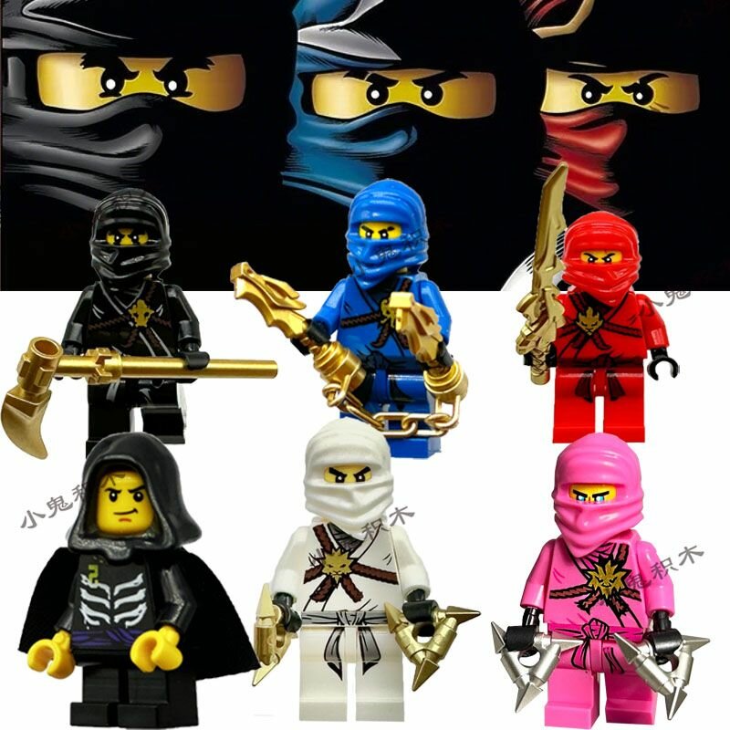 Минифигурка Вантузмен //Фигурка Ninjago/The Golden Weapons