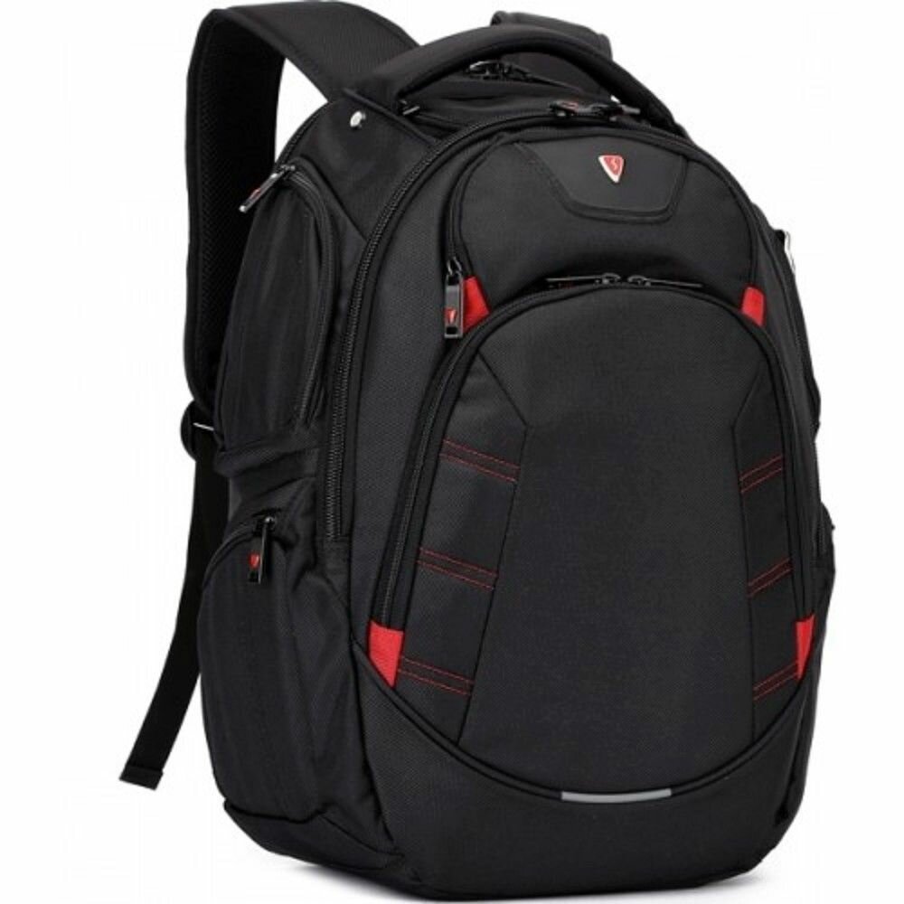 Sumdex Рюкзак PJN - 303 BK нейлон, черная, до 16"