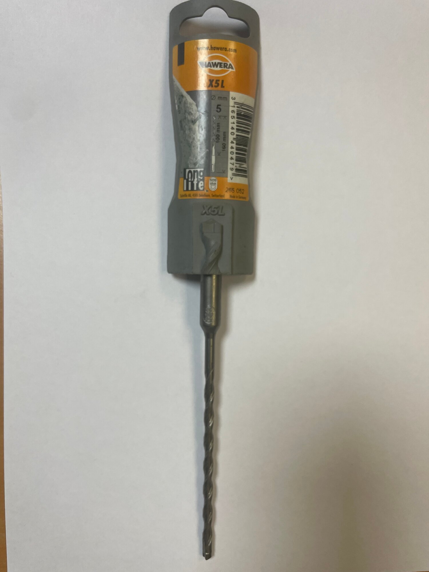 Бур SDS-plus X5L 5x160/100 HAWERA, F00Y265052. Оригинал!
