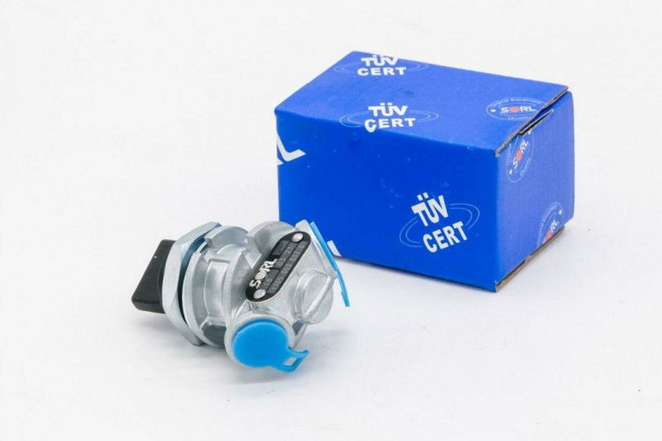 Клапан магистральный 3-ходовой 2-позиционный DAF, MAN, MERCEDES-BENZ, RENAULT, SCANIA (AE1111) SORL (17050030170)