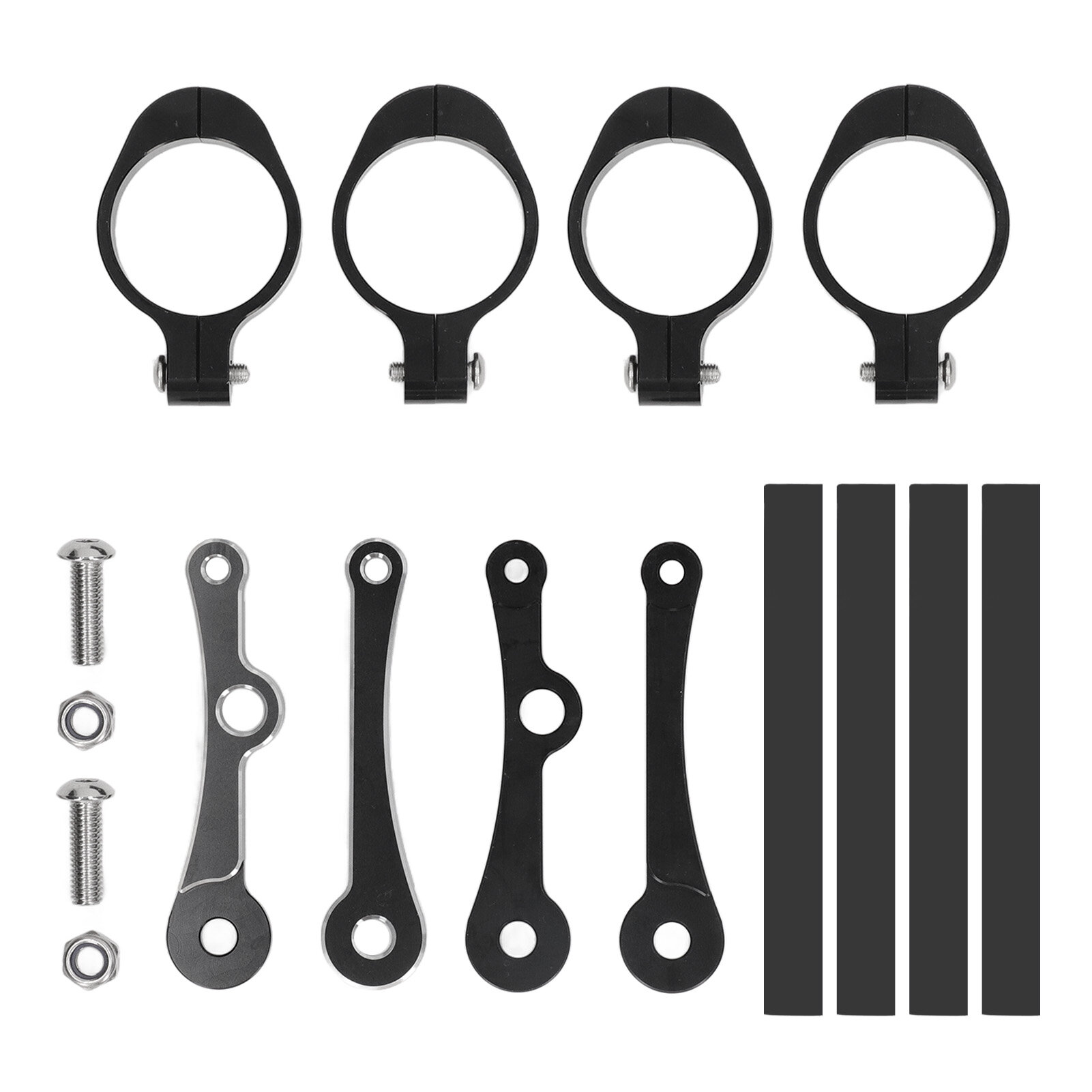 Универсальный кронштейн крепления фары мотоцикла с зажимами для указателей поворота для Suzuki.