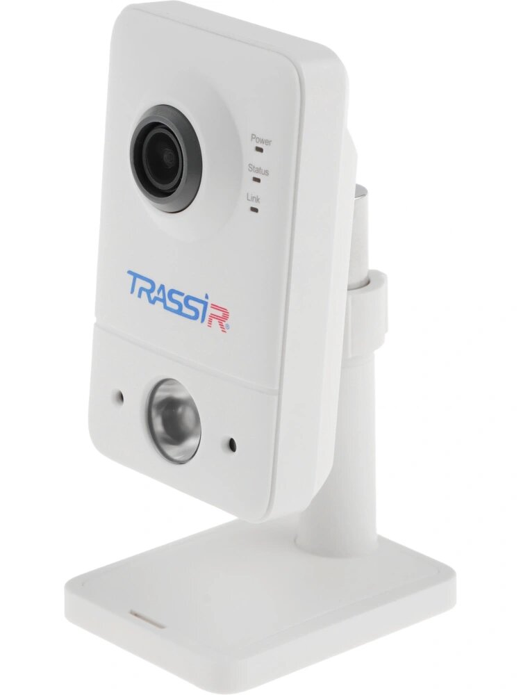 Камера видеонаблюдения Trassir TR-D7121IR1W, фокусное расстояние фиксированное 2.8мм-2.8мм белый (tr-d7121ir1w (2.8 mm))