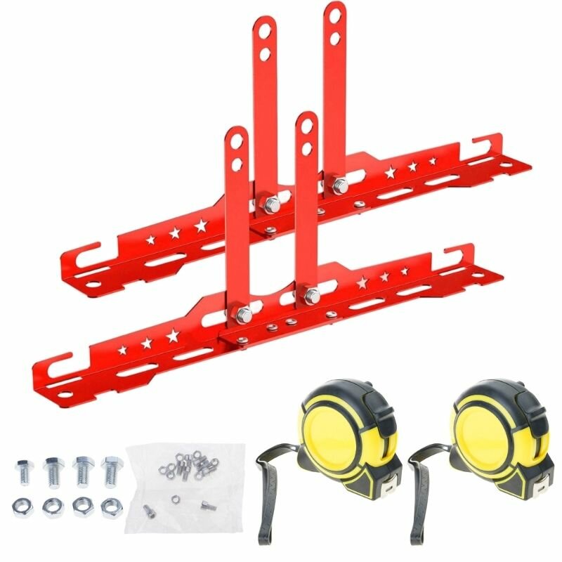Набор инструментов для выравнивания тяжелых колес-красный