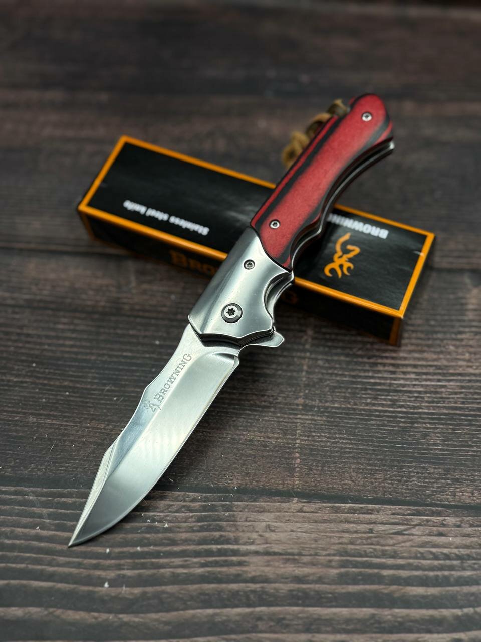 Складной нож Browning, сталь М390